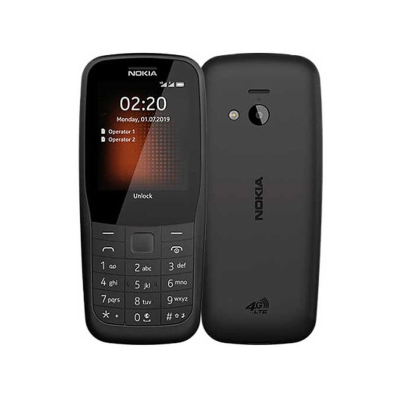 NOKIA 220 (2019) DUAL SIM BLACK MOBILE PHONE